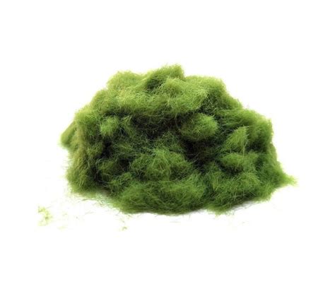 Nylon Flock Powder Fibre For Scenery Static Grass 3mm 22dtex Green