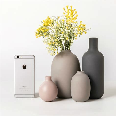 Modern Minimalism Decor Ceramic Flower Vase Charmydecor