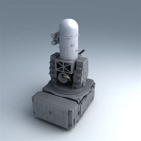 Ciws Phalanx Mk 15 Modelo 3d 99 Fbx Obj Max Free3d
