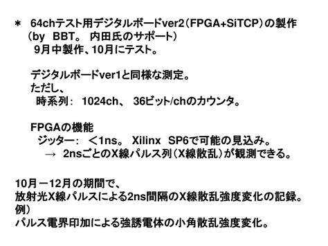 高速ピクセル検出器用超高速信号処理システム FPIX ppt download