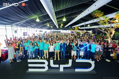 Sime Darby Motors And Byd Deliver 1000 Cars In 100 Days