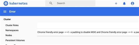 Fix Kubernetes Dashboard Strange 401 Unauthorized 503 Service