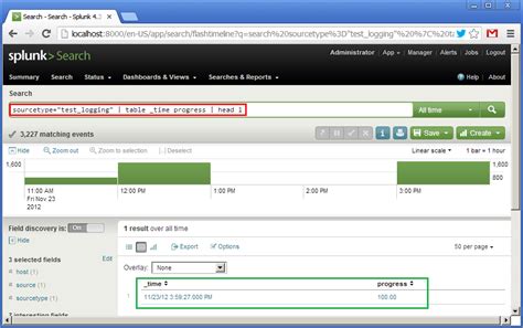 Creating A Live Progress Bar Using Splunk