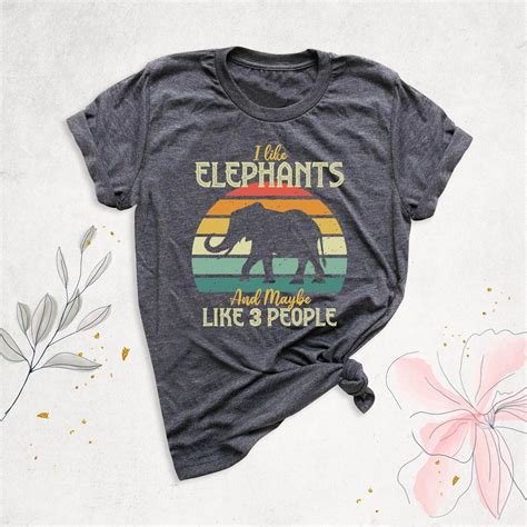 Elephant Shirt Sarcastic Elephant Shirts Elephant Lover T Tshirt
