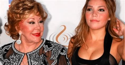 Frida Sofía Nieta De Silvia Pinal Llora La Muerte De Su Abuela Y