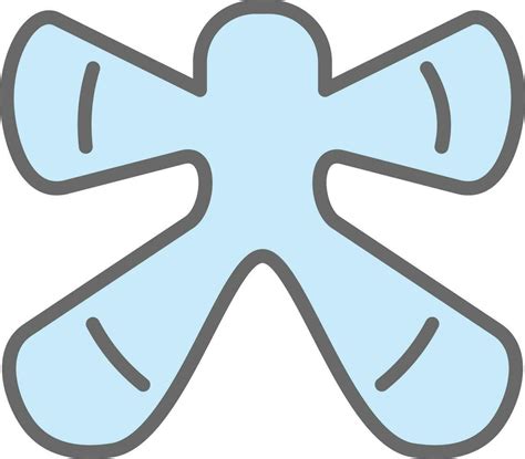 Snow Angel Vector Icon Design 27560203 Vector Art At Vecteezy