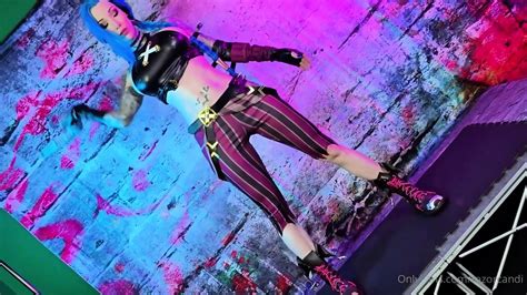 R Zorc Andi Jinx Cosplay Solo Eporner