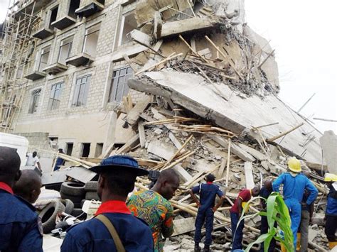 Photos Four Storey Building Collapses In Kwara Punch Newspapers