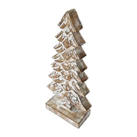 Grace Mango Wood Christmas Tree Ornament Temple And Webster