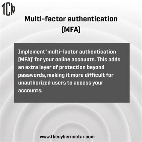 The Cyber Nectar On Linkedin Mfa Onlinesecurity Protectyouraccounts