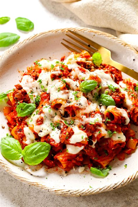 Baked Rigatoni In Pink Sauce Make Ahead And Freezer Friendly