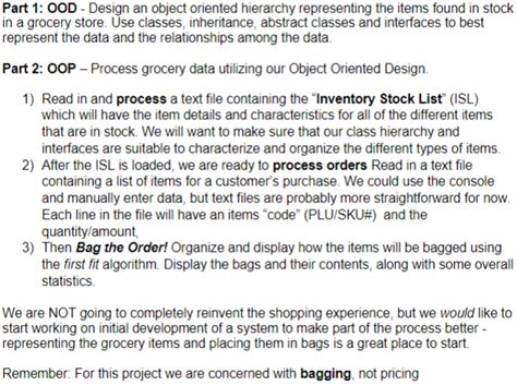 Part 1 Ood ﻿design An Object Oriented Hierarchy