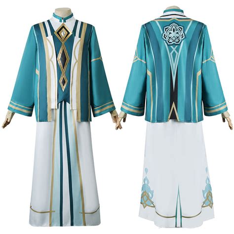 Genshin Impact The Akademiya Uniform Male Cosplay Costume Winkcostumes