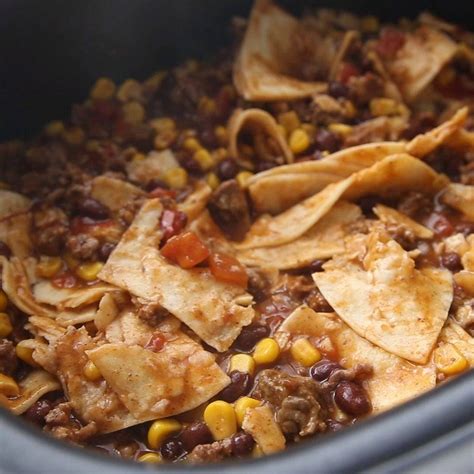 Crock Pot Mexican Casserole Recipe This Crock Pot Mexican Casserole