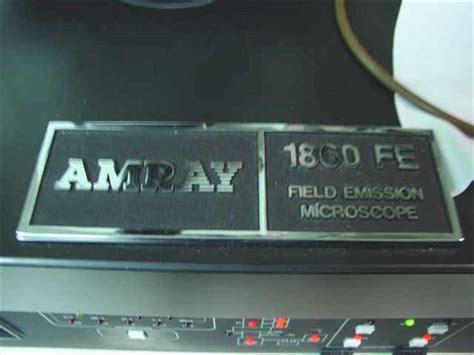 Amray 1860 Fe Scanning Electron Microscope Kevex Superdry Eds And Digital Imaging As 186