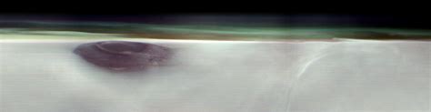 Mars Odyssey Orbiter Captures Volcano Peeking Above Morning Cloud Tops Inter Space Sky Way