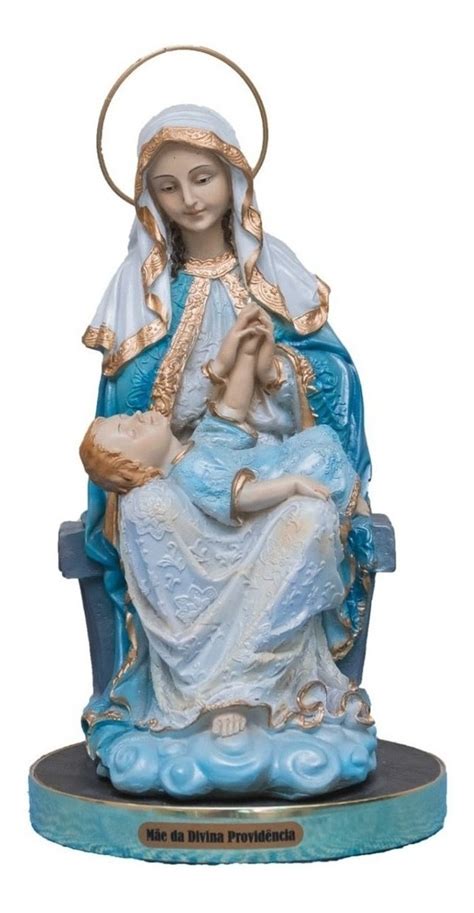 Imagem Nossa Senhora Mãe Da Divina Providência cm Resina Mercado Livre