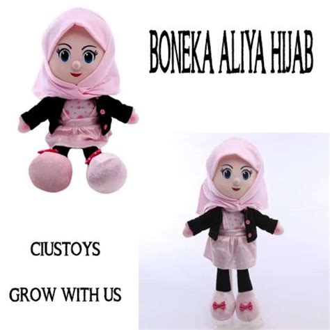 Promo Mainan Edukasi Boneka Hijab Aliya Bisa Bernyanyi Dan Berdoa