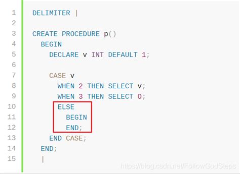 Mysql Case语句else为空处理方法sql Else 为空 Csdn博客