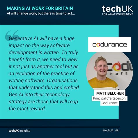 Techuk On Linkedin 💻 Ai Will Have A Huge Impact On Software Development And As Matthew…