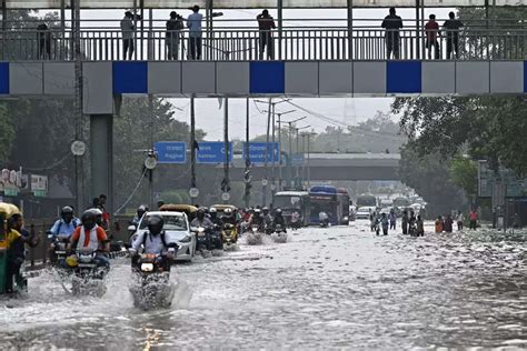 Delhi Floods Overflowing Yamuna Inundates Parts Of Delhi Life Comes