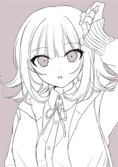 Nanami Chiaki Danganronpa And More Drawn By Hsm Danbooru