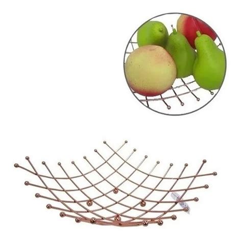 FRUTEIRA DE MESA ARAMADO ROSE GOLD Shopee Brasil