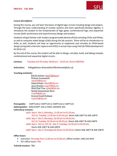 102 ensc 252 course information 1 fall 2024 pdf