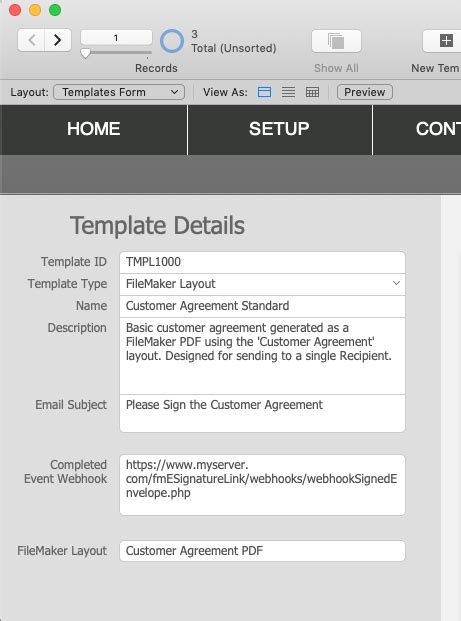 Fmesignature Link Docusign Edition Webhooks And Server Schedules