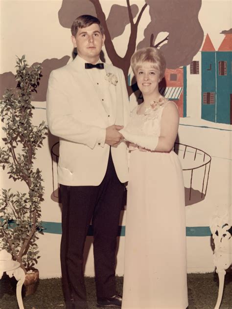 My Dad And Stepmom At Prom Circa 1965 Roldschoolcool