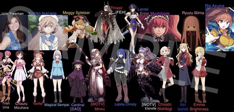 Hbd To Lizzie Freeman English Voice Of Chizuru Ichinose I Mean