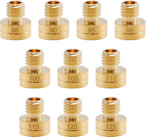 Amazon Anxingo 10 Pcs Carburetor Main Jet Kit Replacement For