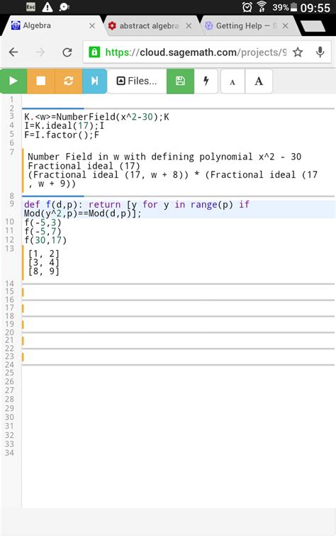 Abstract Algebra How To Factor Ideals In A Quadratic Number Field