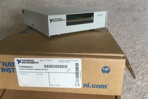 National Instruments Ni Scb 68 Multi Way Shielded Inputoutput Terminal