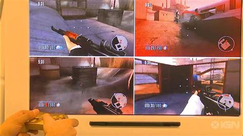 Goldeneye 007 Wii Four Player Split Screen Off Screen 4k60 Upscale Youtube