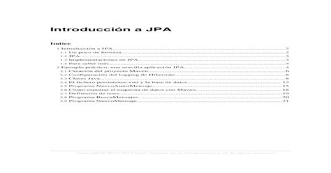 Introducción A Jpa Experto Java · 2013 7 3 · 1 Introducción A Jpa