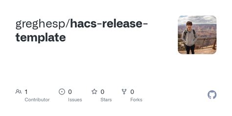 GitHub Greghesp Hacs Release Template