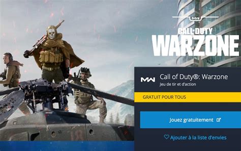 Call Of Duty Warzone Comment Jouer Et Installer Le Battle Royale De
