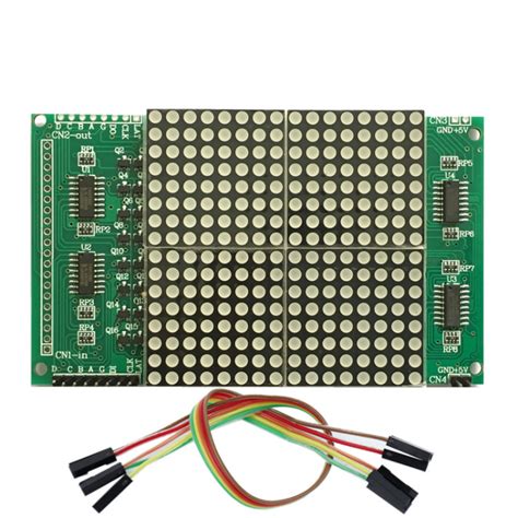 16x16点阵模块 Led点阵屏 51单片机arduino显示屏 点阵显示器模块 产品关键词点阵模块led显示器led点阵显示器单片机51单片机显示屏基于51单片机1616点阵led