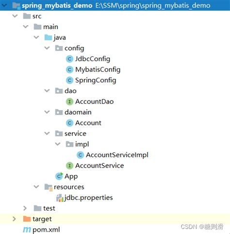 Spring整合mybatis案例，查询数据库中的信息spring 容器实例化后查询数据库 Csdn博客