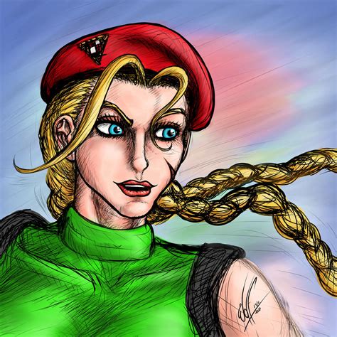 Cammy White Portrait Color By Wolf777mx On Deviantart