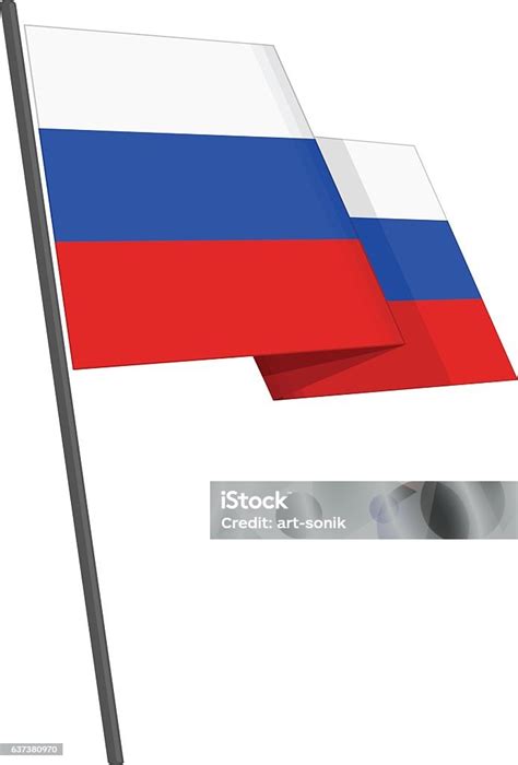 러시아 연방 국기 개념에 대한 스톡 벡터 아트 및 기타 이미지 개념 개념과 주제 곡선 Istock