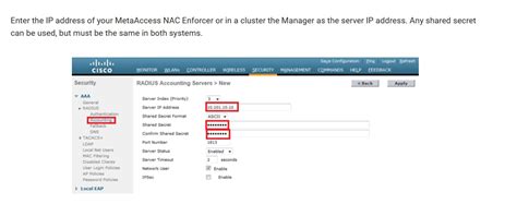 ตั้งค่ารับ Radius Sso Accounting จาก Cisco Controller บริษัท ซังฟอร์ เทคโนโลยี ประเทศไทย จำกัด