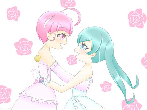 Hagoromo Lala And Hoshina Hikaru Precure And 1 More Drawn By Yumekawa