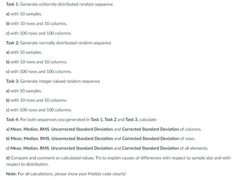 Solved Task 1 Generate Uniformly Distributed Random