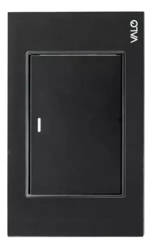 Placa Valo Interruptor Sencillo Cristal Templado MercadoLibre