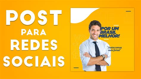 Como Fazer Um Flyer Eleitoral Tutorial No Photoshop Youtube