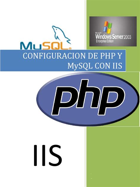 Iis Php Mysql Pdf