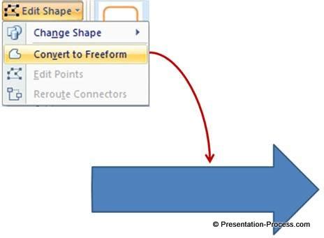 Diverging D Arrows In PowerPoint