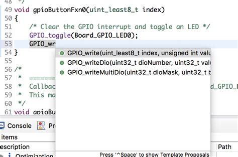 Ccslaunchxl Cc2640r2 Ccs Auto Complete And Intellisense And Alternate Ide Code Composer